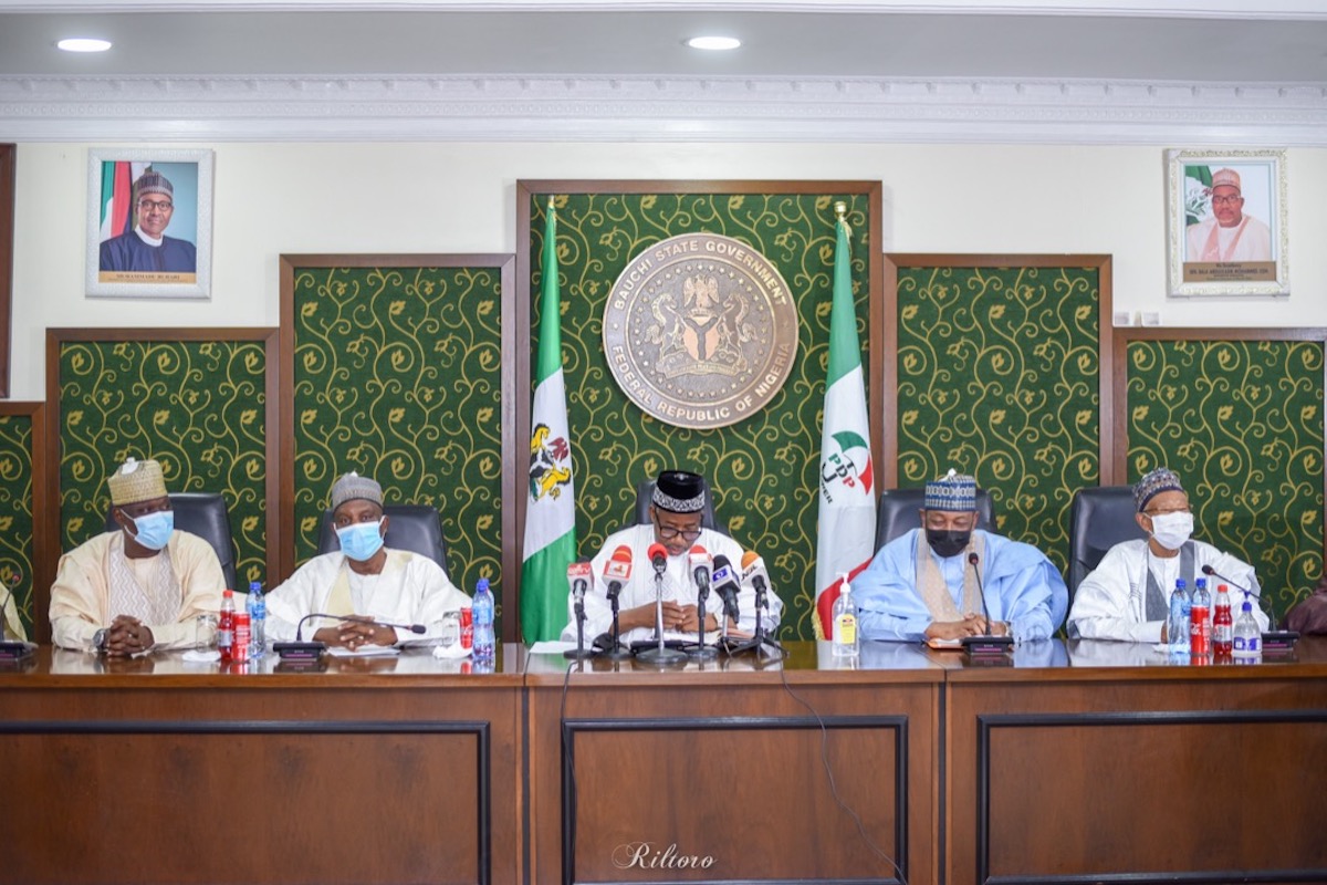 Gov Bala Mohammed Receives Senate Committee On Constitution - 247 Ureports