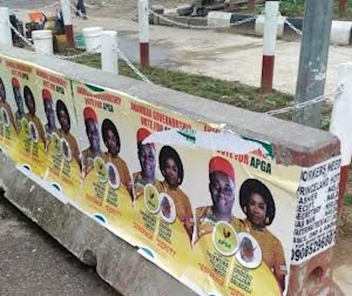 Anambra poll: Umeoji’s posters flood Abuja as APGA candidate - 247 Ureports