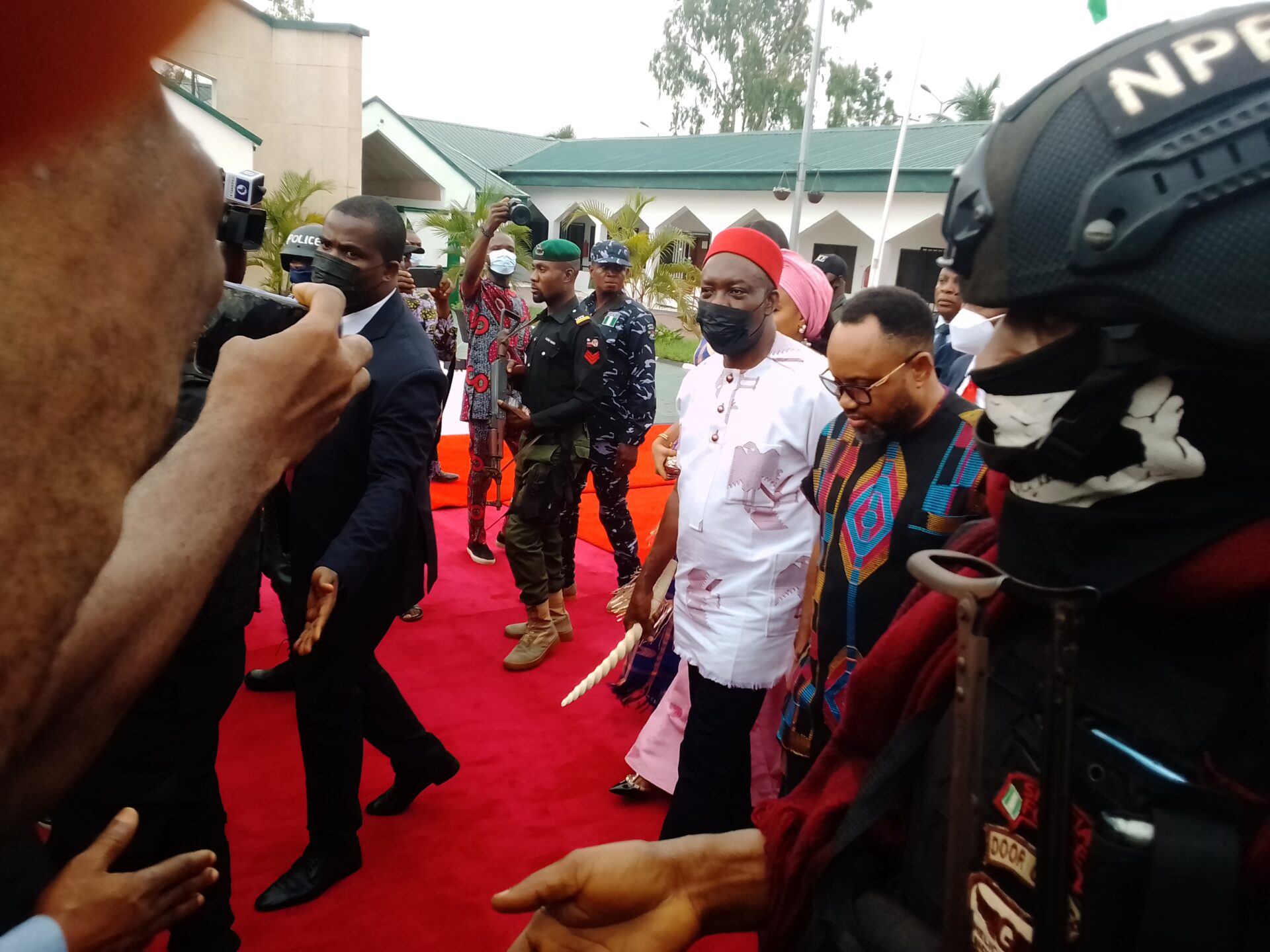 Soludo Arrives Venue of His Swearing-in Ceremony - 247 Ureports