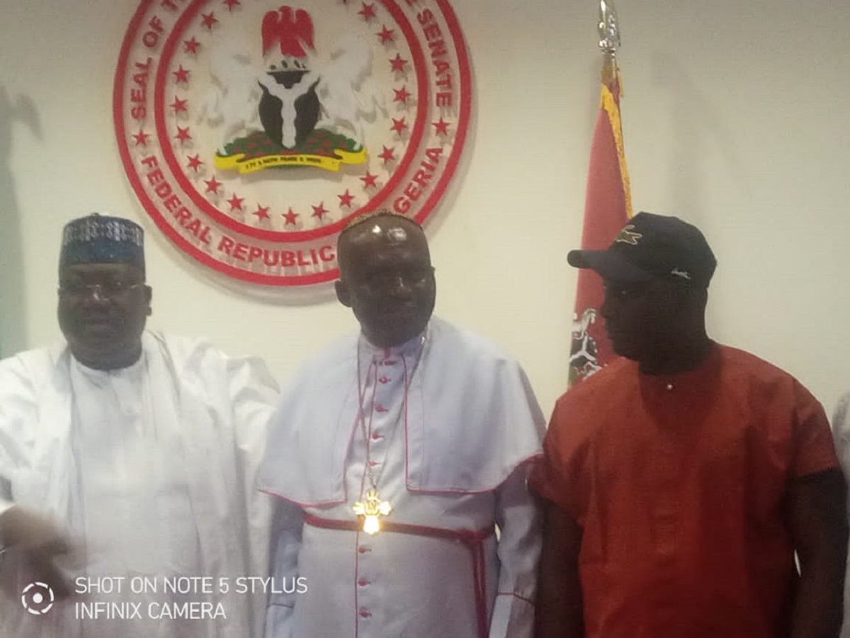 You Deserve A National Honour, Senate President Tells Bishop Onuoha ...