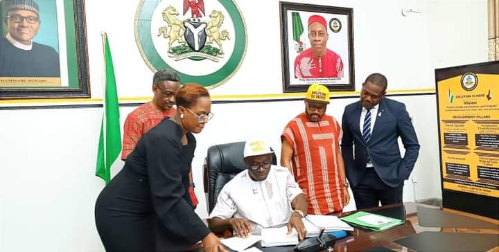 Soludo Signs First Budget As Governor - 247 Ureports