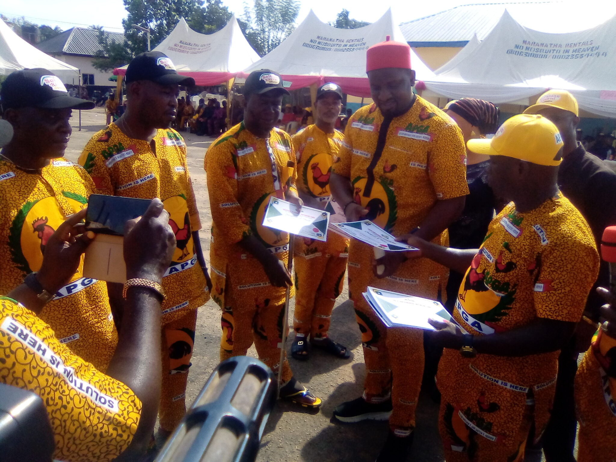 Anambra 2025 : APGA inaugurates 448 SKI Members as Idemili North ...