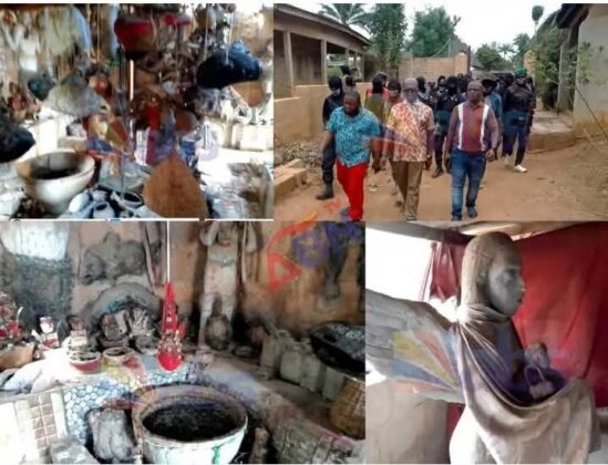 OKEITE: Soludo's Agụnechemba Seals Popular Shrine in Anambra Community ...