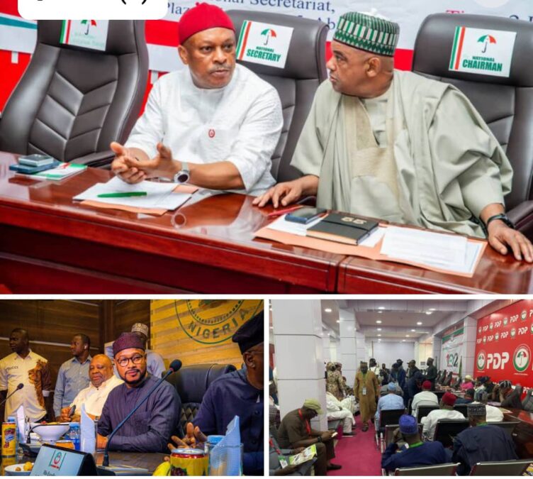 PDP Holds 102nd NEC Meeting, Charts Path to 2027 Elections - 247 Ureports