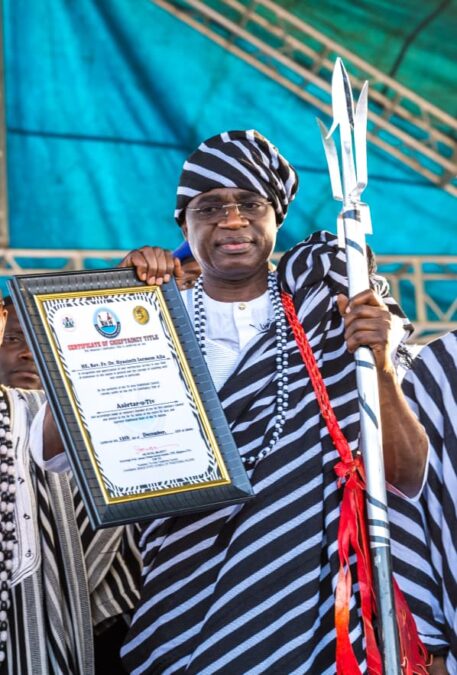 TATC's Chieftaincy Title Underscores Governor Alia's Reform Vision ...